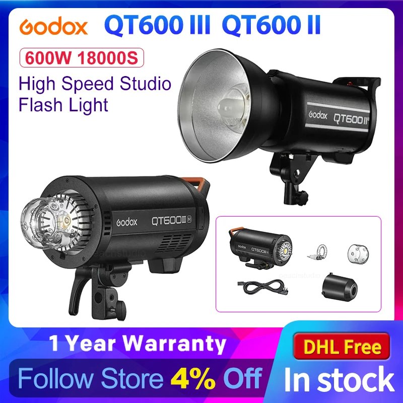 Godox-QT600III-QT600IIIM-QT600II-M-600W-1-8000s-High-Speed-Studio-Flash ...