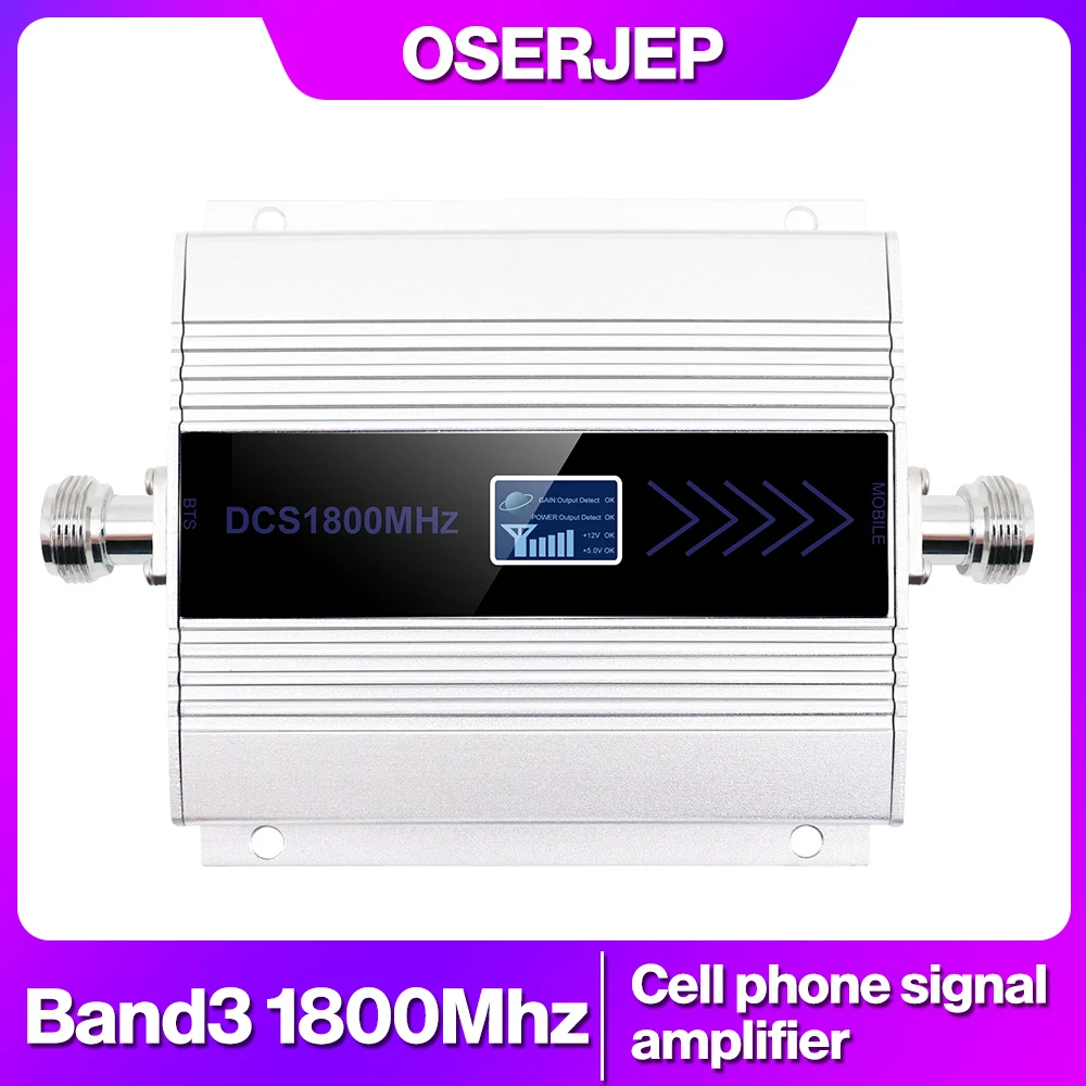 4g Lte 1800 MHZ Repeater LCD Display GSM Amplificador GSM 2g 4g DCS ...