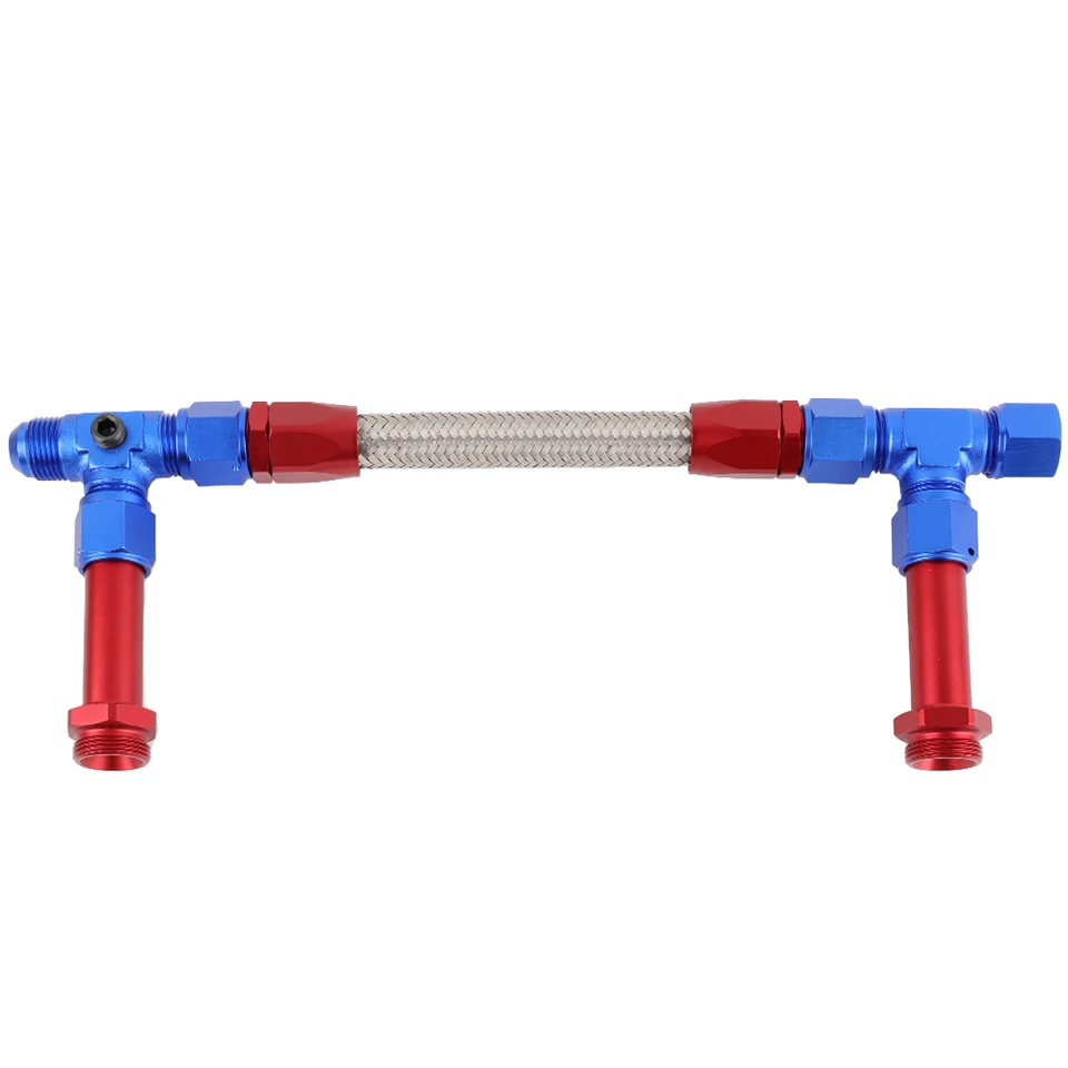7/8-20 Thread Fuel Inlet Dual Feed Fuel Line For 4150 Holley Carburetor ...