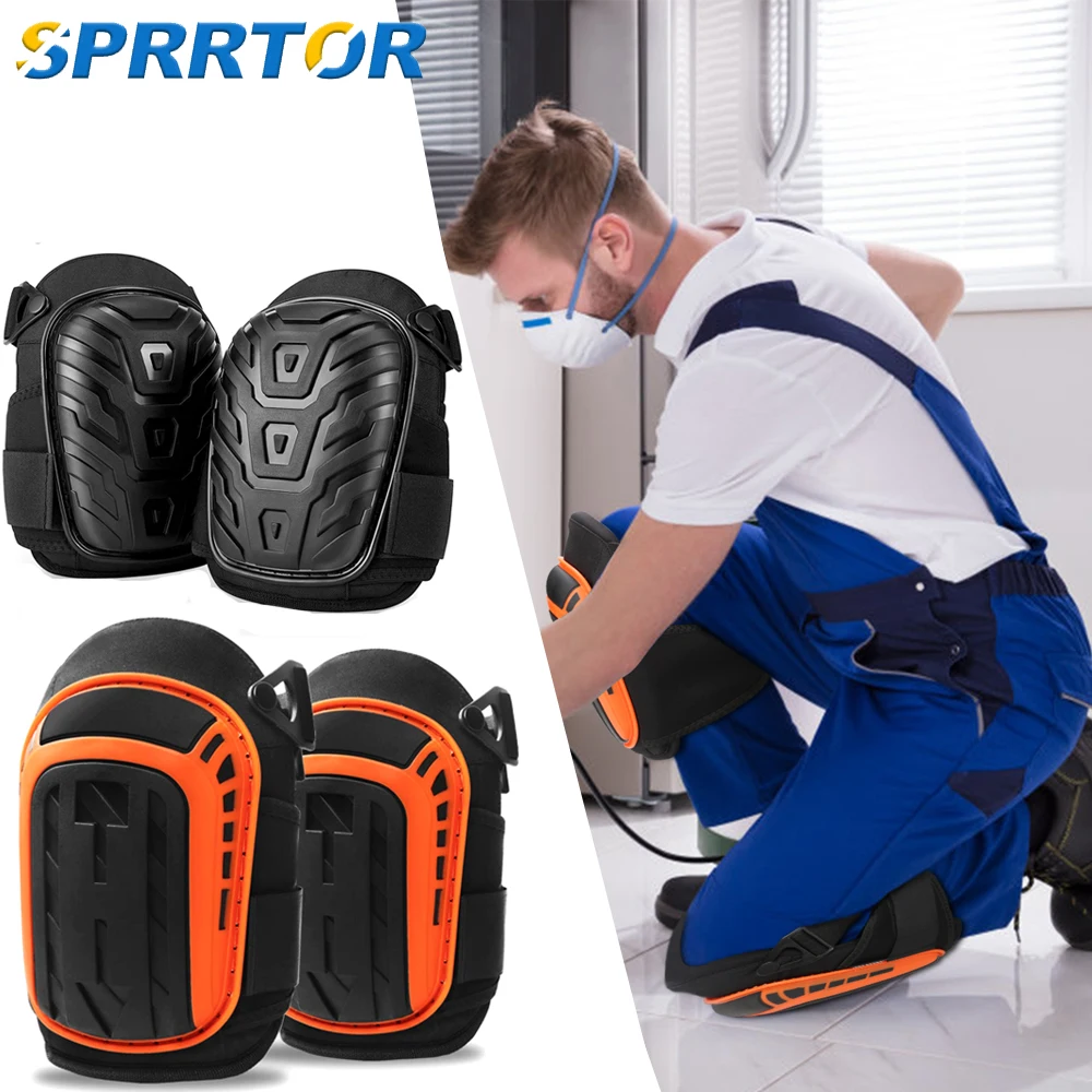 Professional Knee Pads With Heavy Duty Foam Padding and Comfortable Gel ...