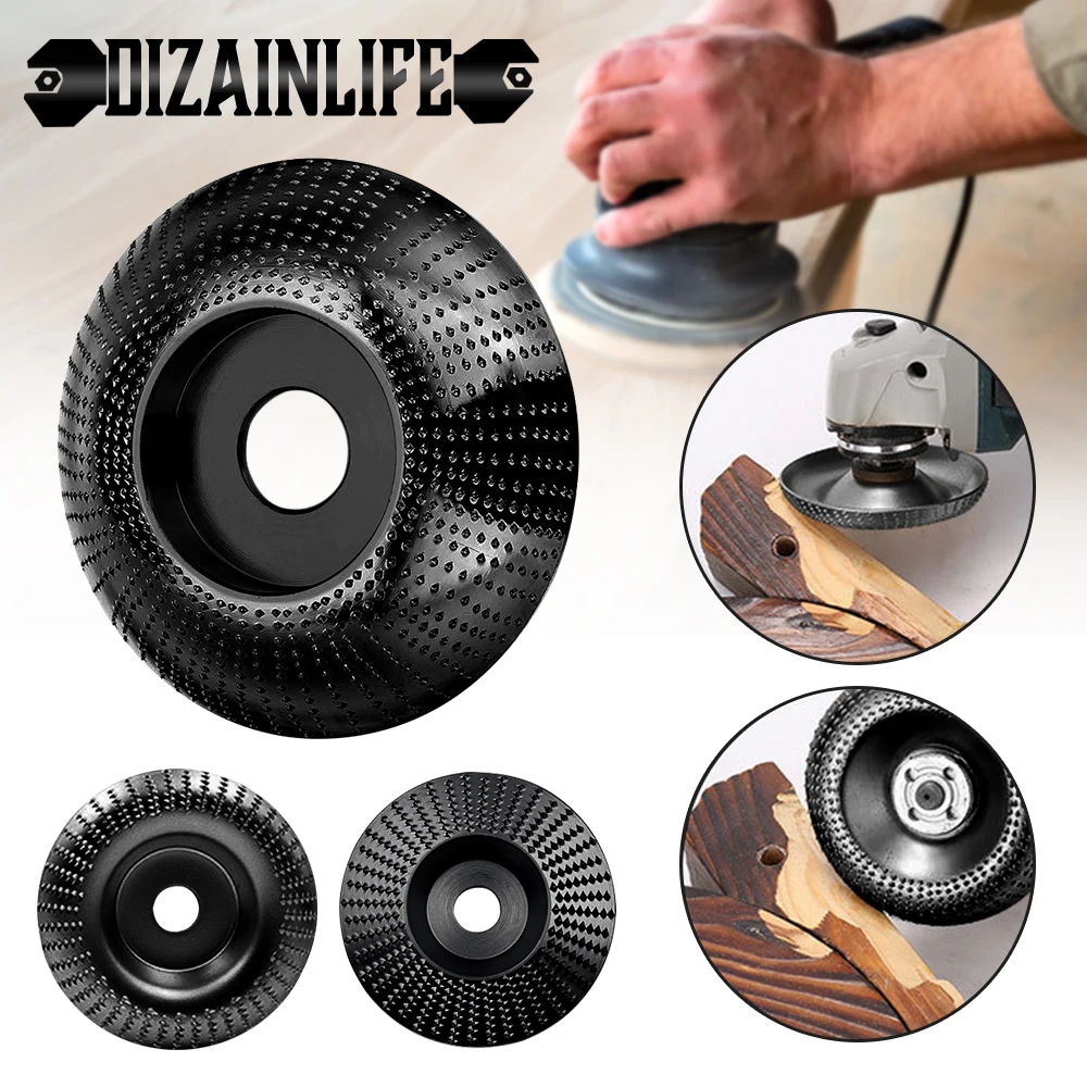 Angle Grinder Wood Carving Disc 22mm Bore Round Angle Grinding Wheel ...
