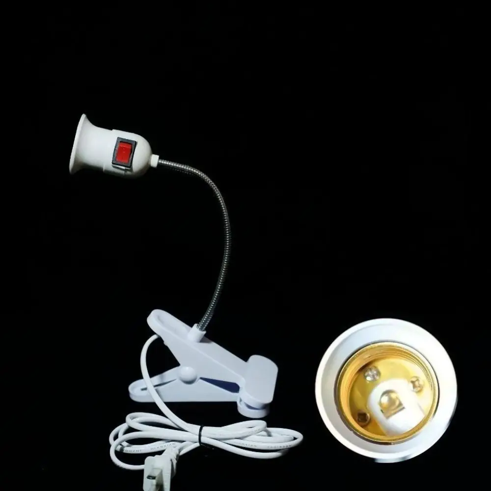 E27-Screw-Bedside-lampstand-Bulb-Holder-Adapter-Converter-Clip-lamp ...
