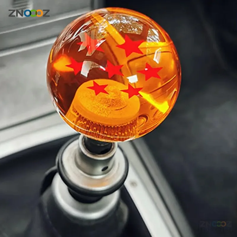 Universal-Auto-Shift-Knob-RARE-Star-BALL-Z-Orange-BALL-54mm-Diameter ...