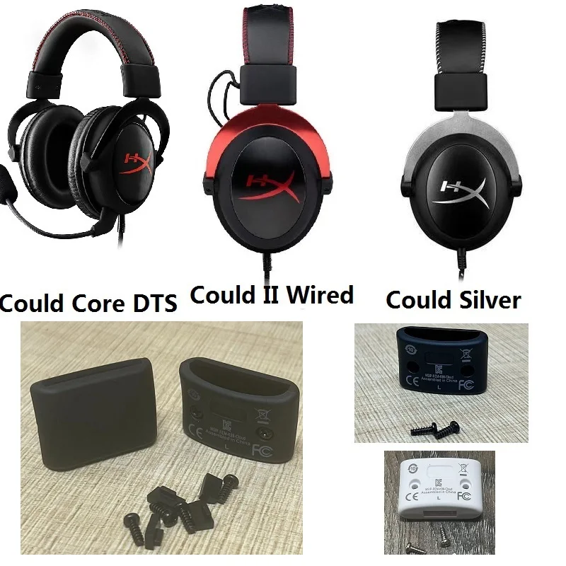 Plastic Hinge Buckle For HyperX Cloud Core DTS/Could silver/Could II ...