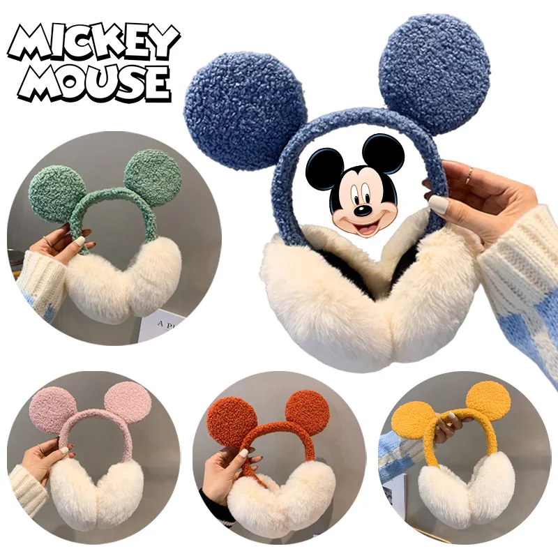 Disney-calentador-de-orejas-de-Mickey-Mouse-para-mujer-orejeras-de ...