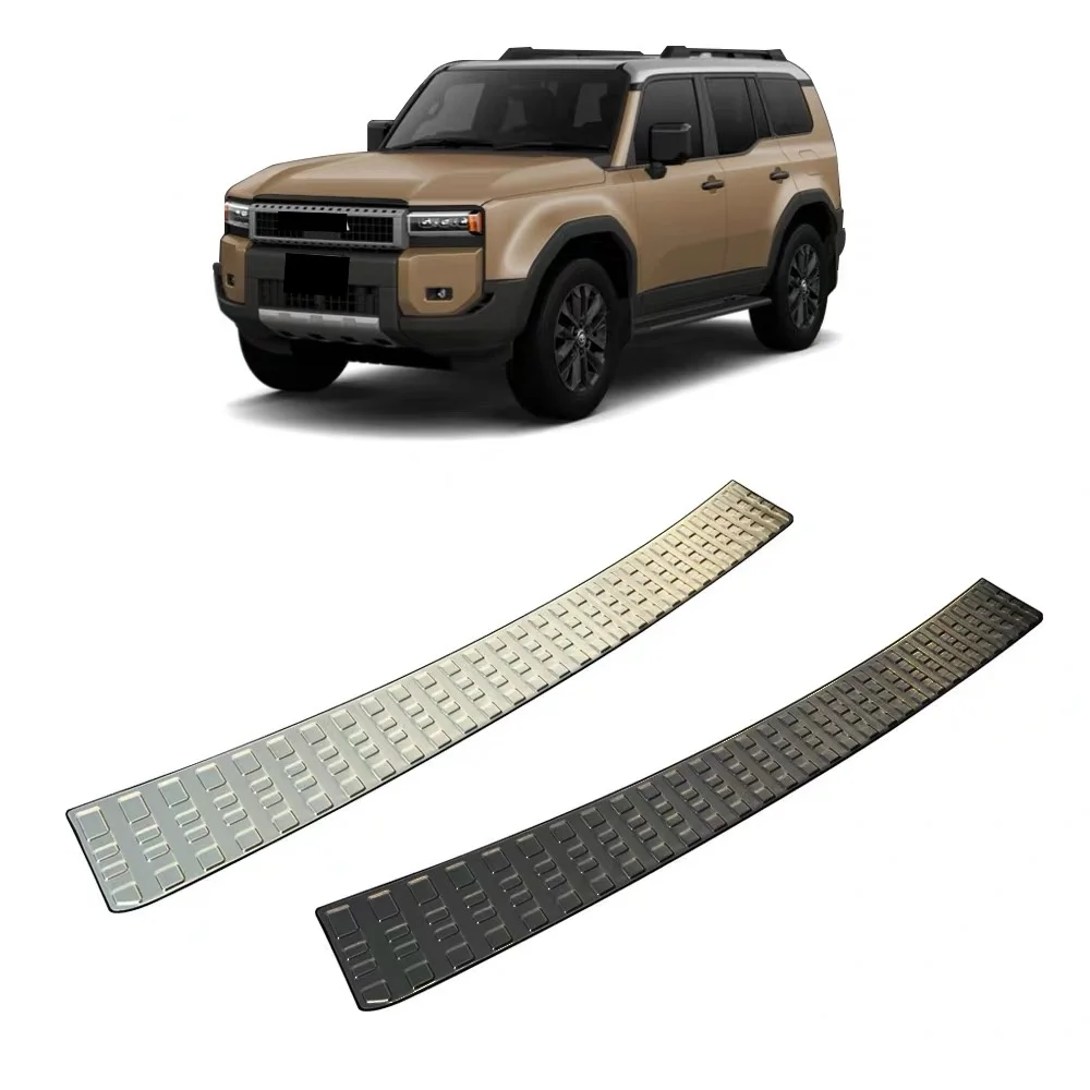 Rear-Bumper-Protector-Guard-Trunk-Cover-Outer-Pedal-for-Land-Cruiser ...