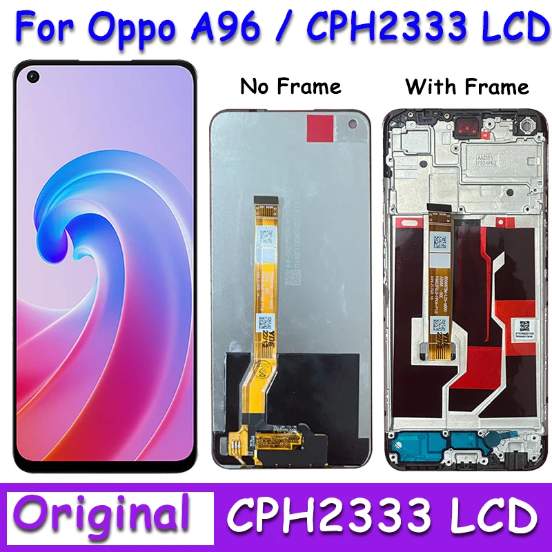 Original-For-OPPO-A96-Global-LCD-CPH2333-Display-Screen-LCD-Touch-Panel ...