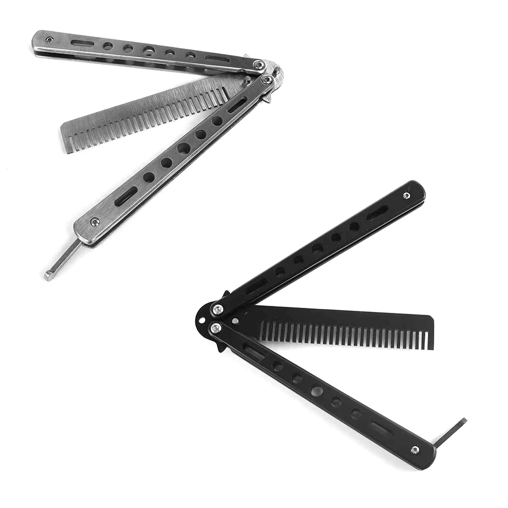 Hot Portable Practice Butterfly Knife Foldable Butterfly Knife Hair ...