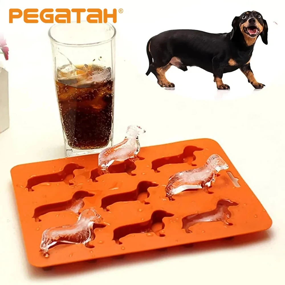 Dachshund-Dog-Shaped-Silicone-Ice-Cube-Mold-and-Tray-for-Drink-Ice ...