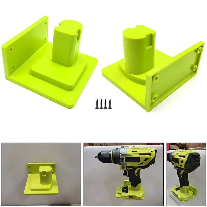 Tool-Storage-Shelf-Rack-for-Ryobi-18V-One-Battery-Tool-Wall-Mount ...