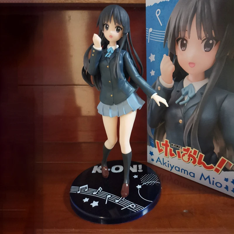 Anime-18cm-Original-Taito-K-on-Akiyama-Mio-Figure-Pvc-Hirasawa-Yui ...