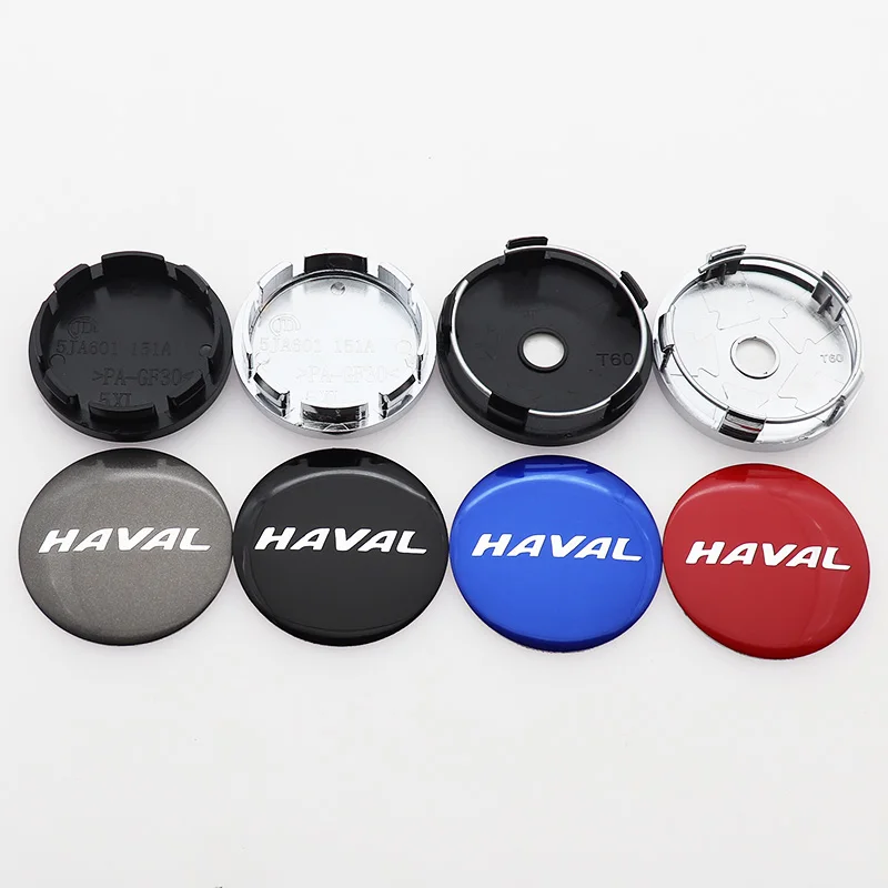 4pcs-3D-56mm-60mm-HAVAL-logo-car-emblem-Wheel-Center-Hub-Cap-Rim-refit ...