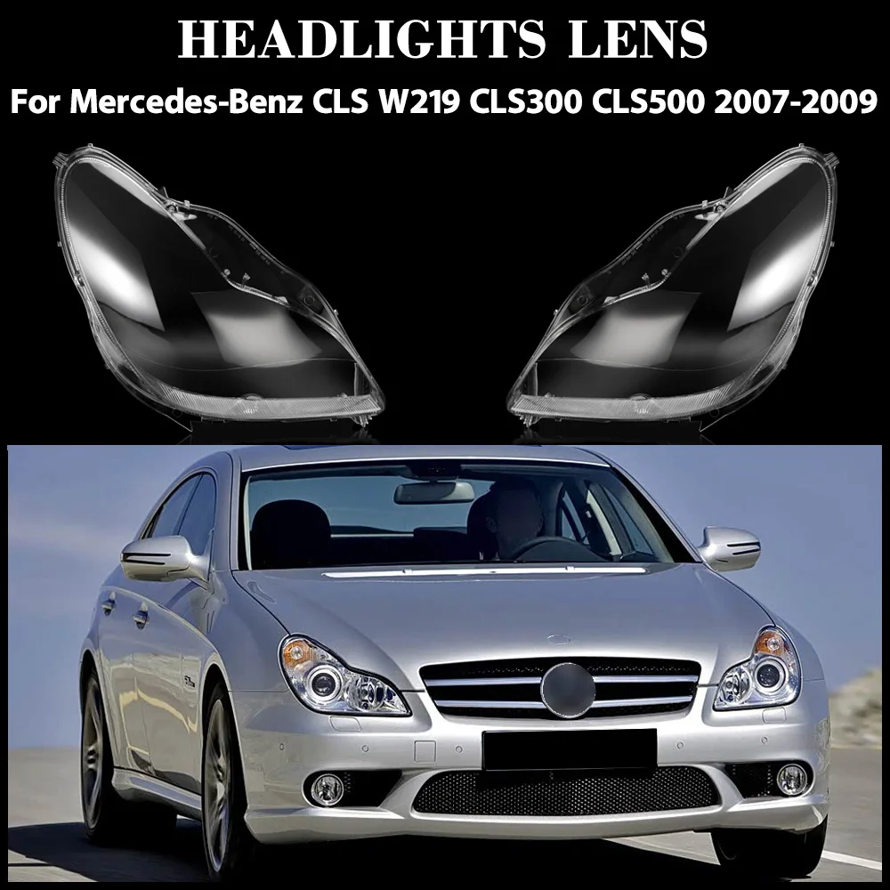 For Mercedes-Benz CLS W219 CLS300 CLS500 2007 2008 2009 Headlight Shell ...