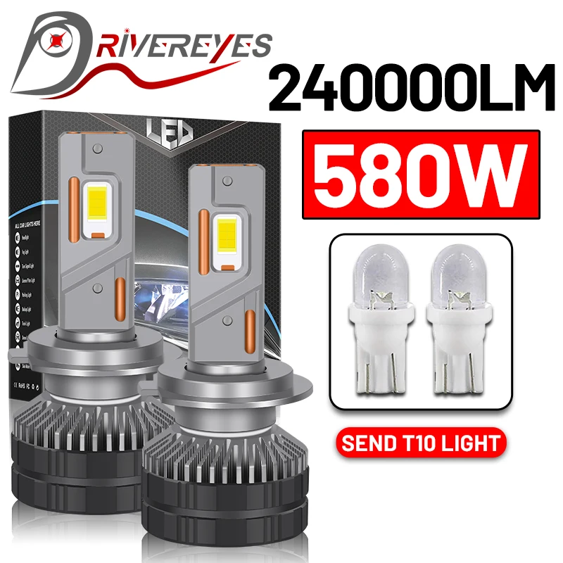 K5C-PLUS-H7-H4-Led-Bulbs-Auto-Headlight-580W-H1-H8-H11-HB3-9005-HB4 ...