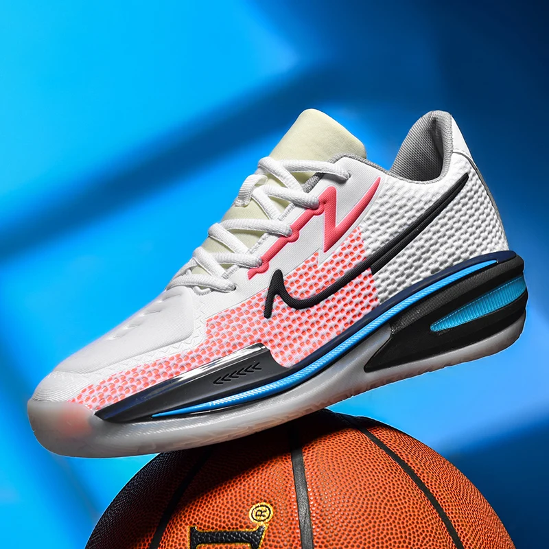 Non-slip-Unisex-Basketball-Shoes-Bright-Colored-Breathable-Wear ...