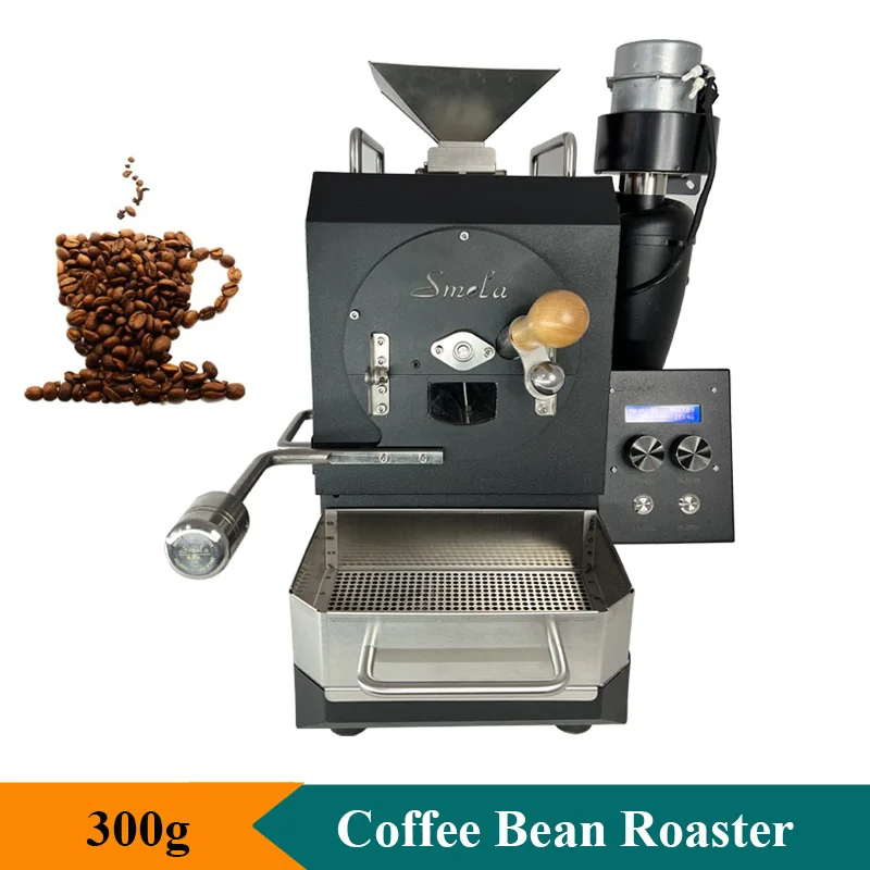 220V-Electric-Coffee-Bean-Roaster-Machine-Commercial-300g-Cocoa-Bean ...
