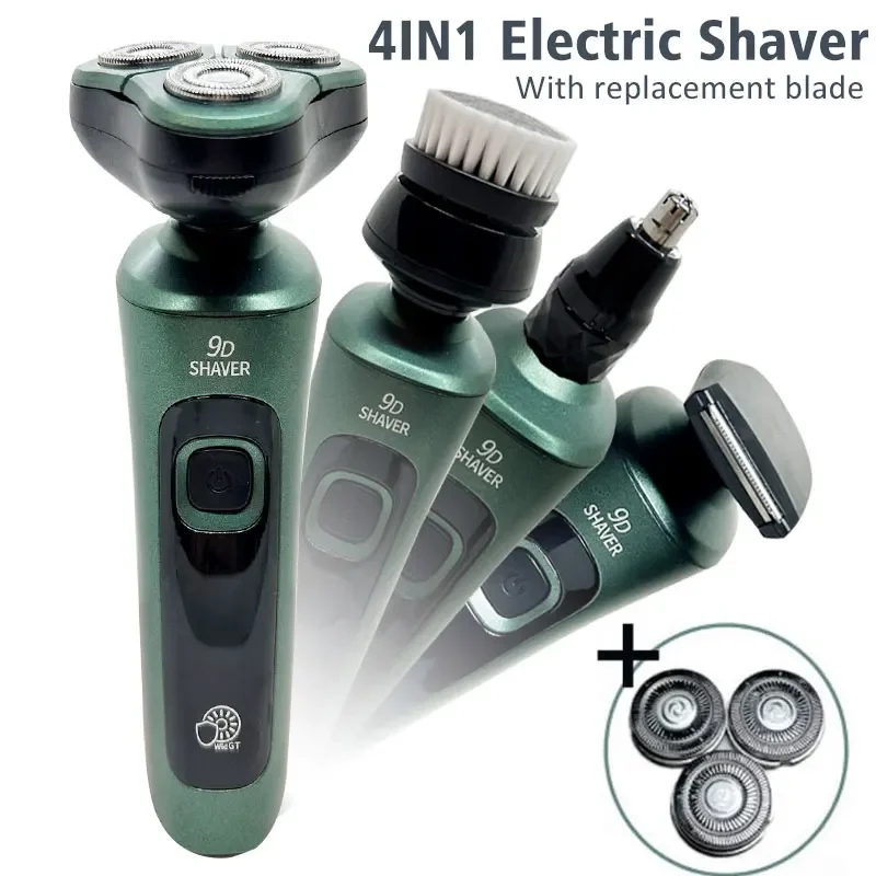 USB-Rechargeable-Multi-function-Electric-Shaver-LCD-Digital-Display ...