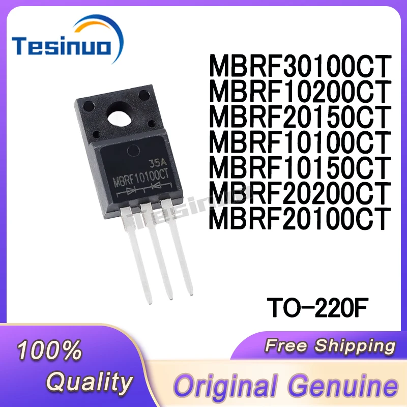 10/PCS New Original MBRF10100CT MBRF10200CT MBRF10150CT MBRF20100CT ...