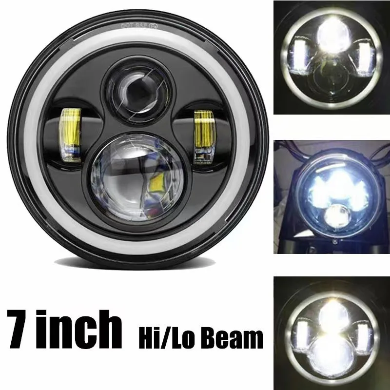 7-inch-60W-LED-Headlights-for-Jeep-CJ-Wrangler-JK-Headlamps-Led-Driving ...