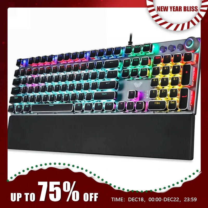 F2088-Mechanical-Gaming-Keyboard-Anti-ghosting-104-Plating-Blue-Switch ...