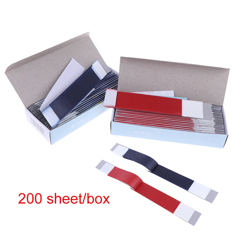 200-Sheets-Dental-Articulating-Paper-Dental-Lab-Strips-Products-Oral ...