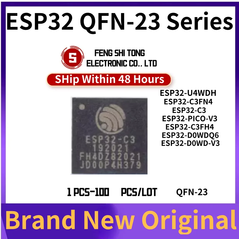 Chip-IC-Original-ESP32-C3-ESP32-C3FH4-ESP32-C3FN4-ESP32-U4WDH-ESP32 ...