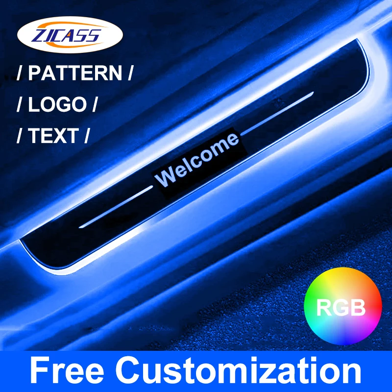 Customizable-LED-Pedal-Lamp-RGB-Neon-Welcome-Light-For-Renault-Hyundai ...