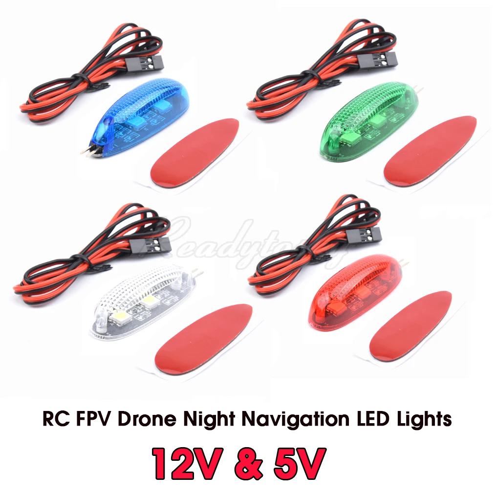 1-2Pcs-RC-FPV-Drone-Night-Navigation-LED-Lights-W-Shell-Flight ...