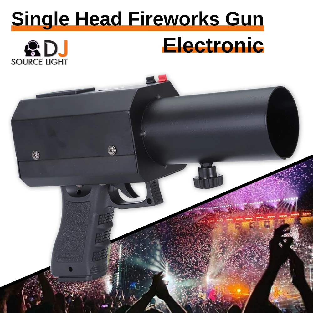 NEW-Handhold-Led-MINI-Single-Head-Electronic-Confetti-Cannon-Shooter ...