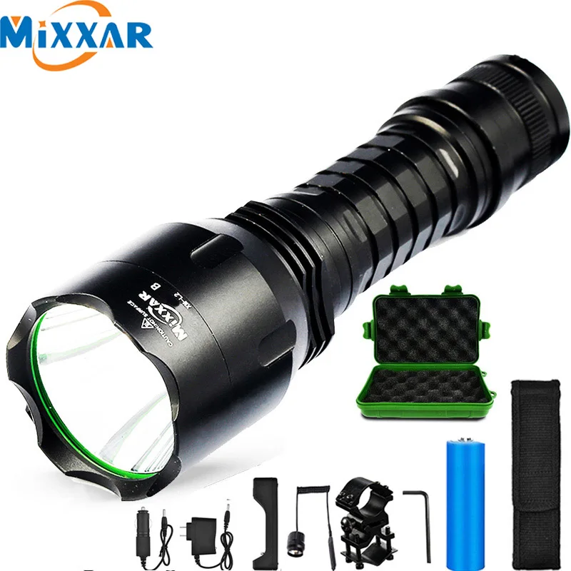 ZK30-LED-Flashlight-Tactical-C8-L2-Cold-Natural-White-Light ...