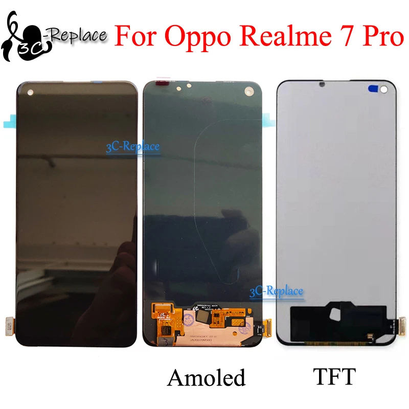 OPPO Realme 7 Pro LCD Display Touch Screen Digitizer Assembly ...