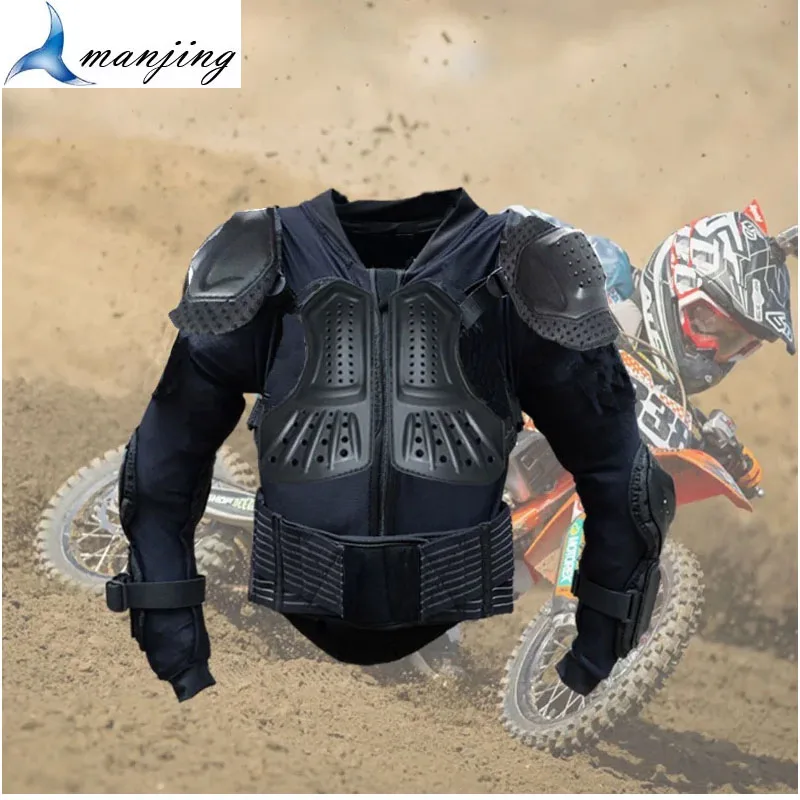 Child Motorcycle Motocross Body Armor Jacket Riding Downhill Protective ...