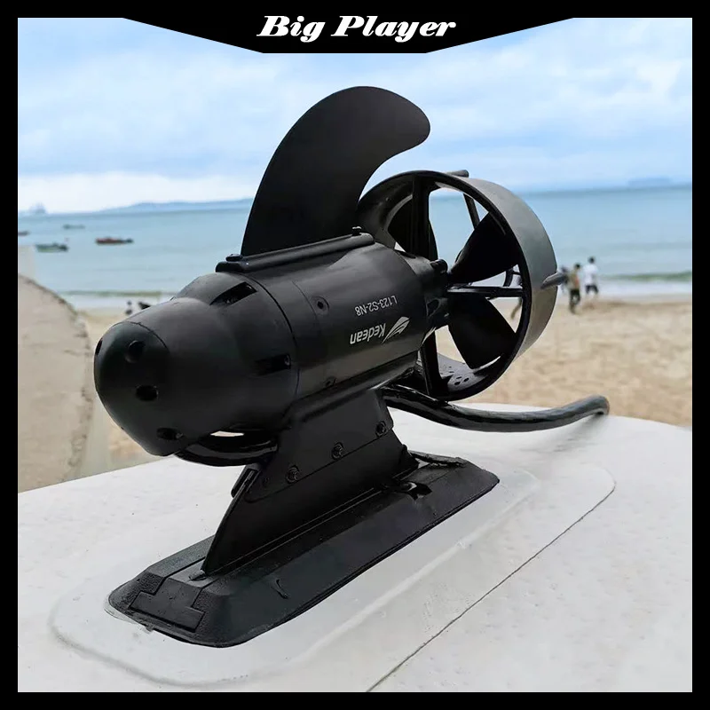 SUP Paddle Board Electric Fish Fin Surfboard Kayak Bi-directional Power ...