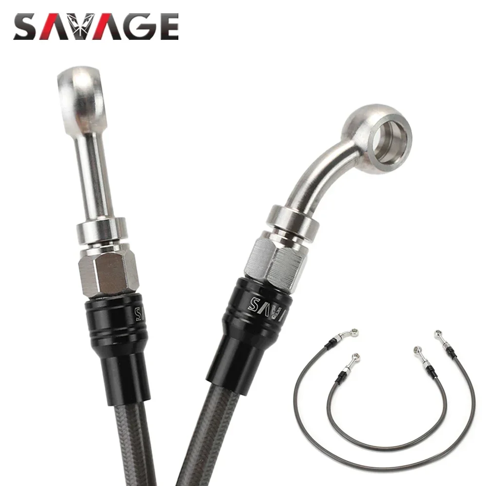 Steel-Braided-Brake-Hose-Clutch-Hydraulic-Oil-Line-For-YAMAHA-MT07-FZ07 ...