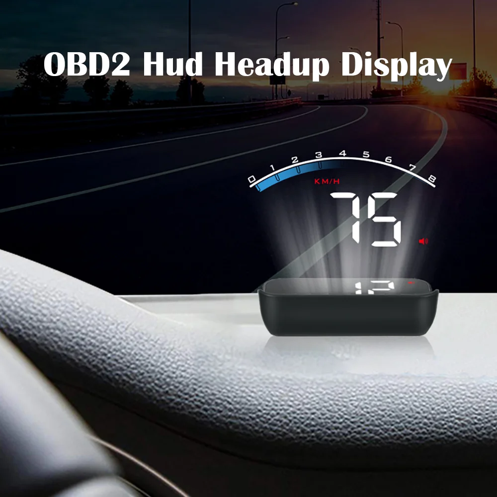 On-Board-Computer-HUD-OBD-Headup-Display-OBD2-For-Car-Speed-Meter ...