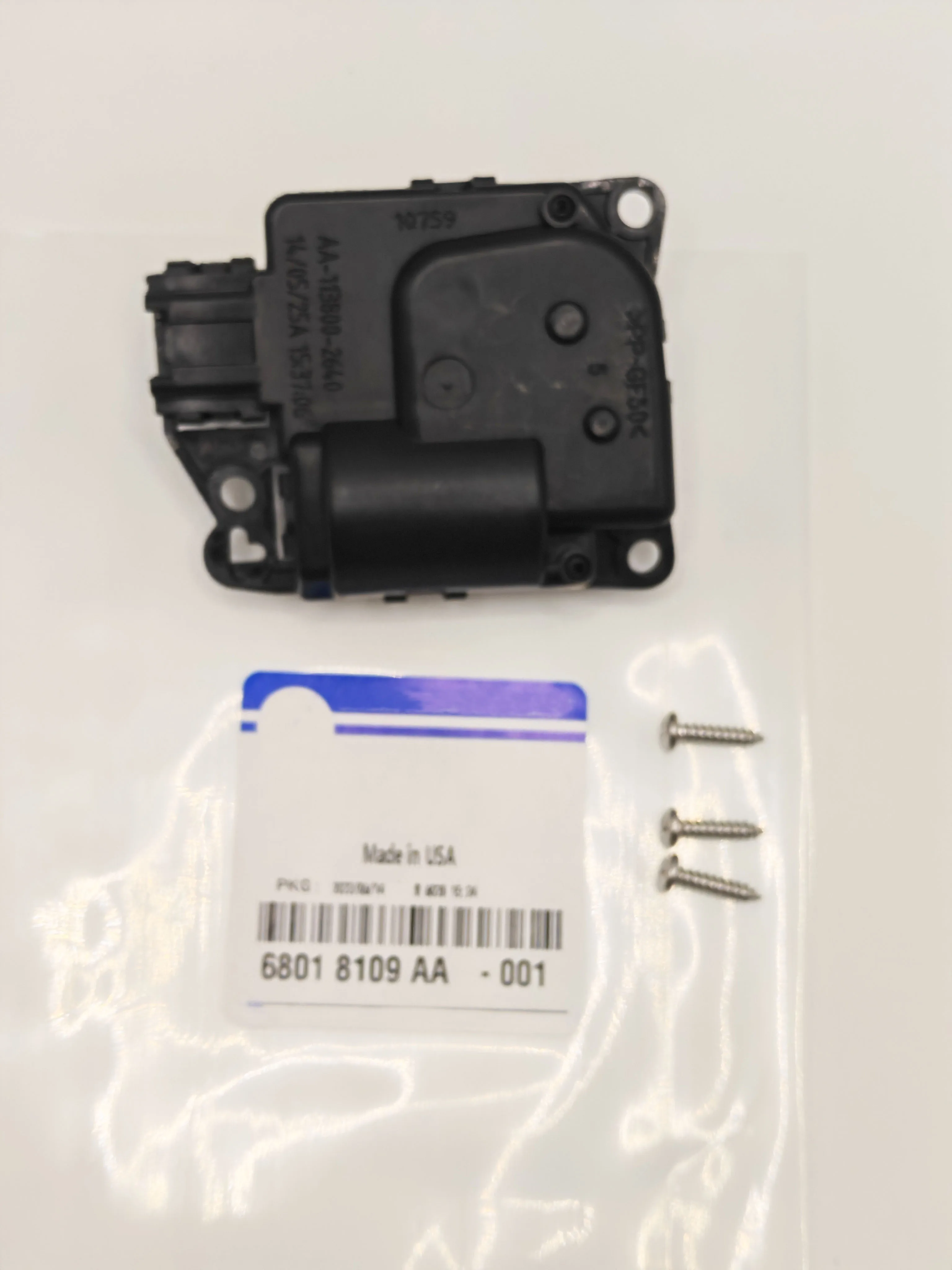 Original New HVAC Heater Air Mixing Door Actuator 68018109AA for Jeep ...