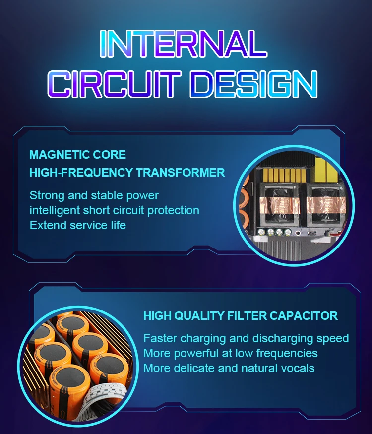Sinbosen K4-1700 digital Power amplifier 2800 watt 4 channels for Line array speaker