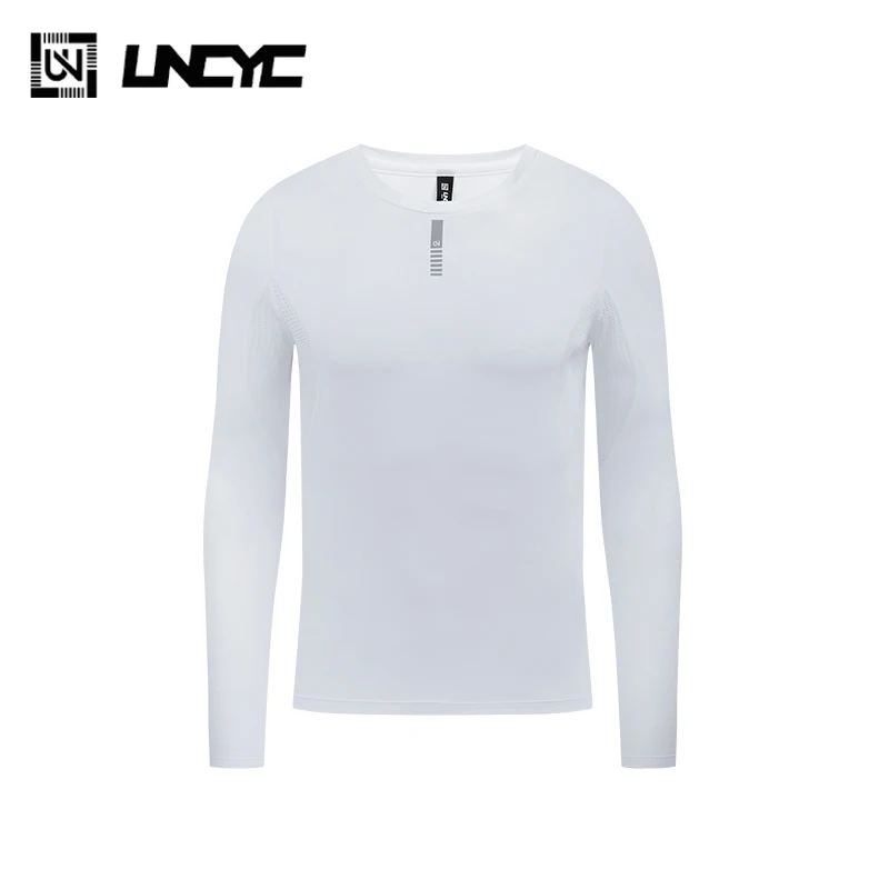 UNCYC Men's Thermal Fleece Cycling Long Sleeve Base Layers Long Vest ...