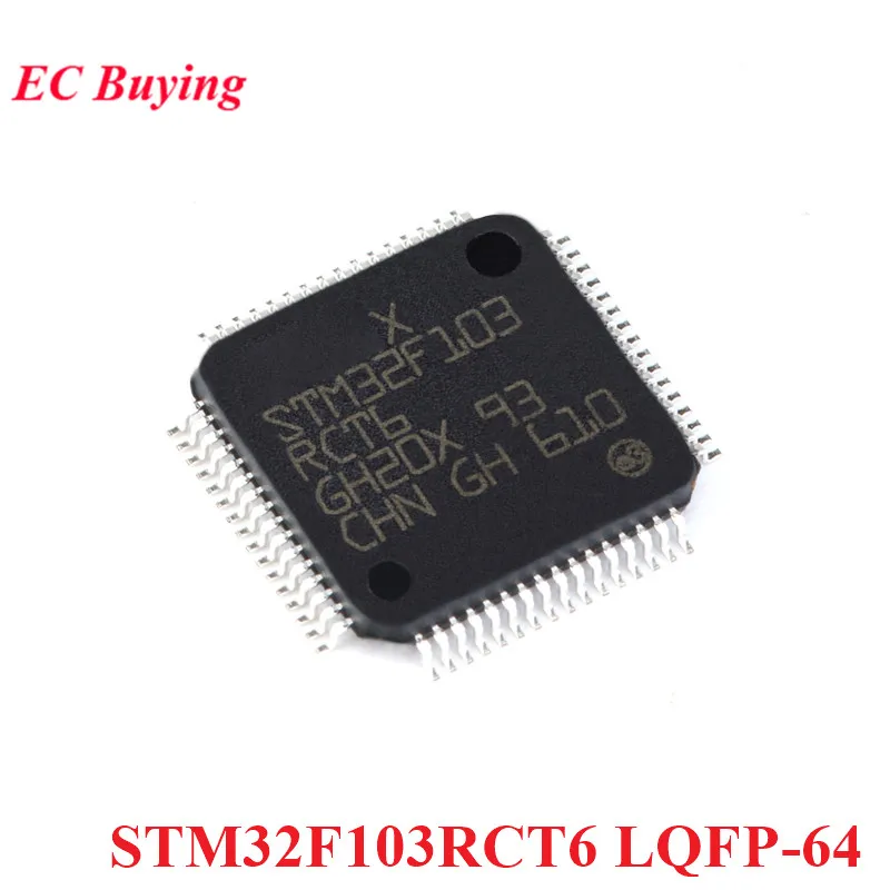 STM32F103RCT6-LQFP-64-STM32-F103RCT6-STM32F103R-STM32F103-LQFP64-Cortex-M3-Microcontroller-MCU ...