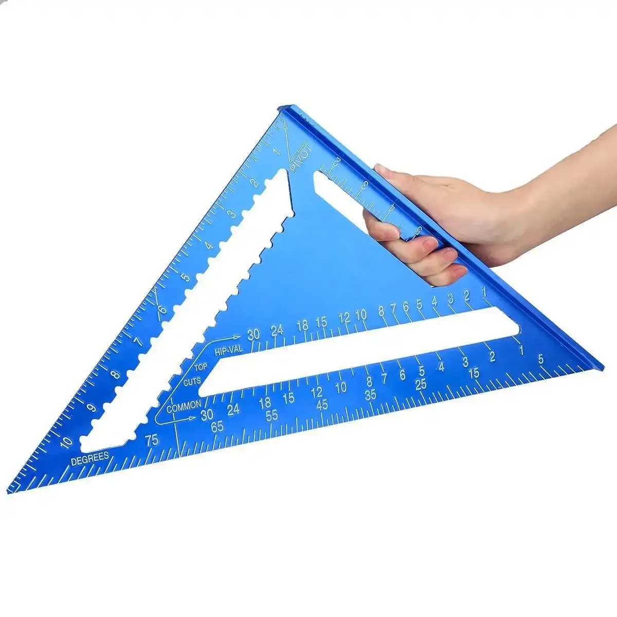 7-Aluminum-Alloy-Triangle-Ruler-Gauges-Speed-Protractor-Miter-for ...
