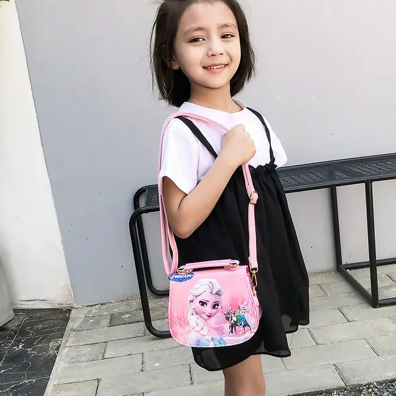 Disney-cartoon-Girl-Frozen-Princess-Shoulder-Bag-PU-Children-cartoon ...