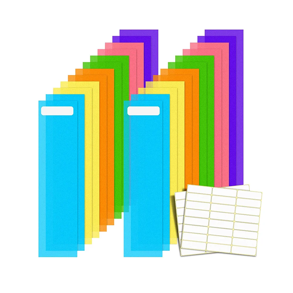 Library-Book-Colored-Dividers-Library-Dividers-for-Book-Shelves-with ...