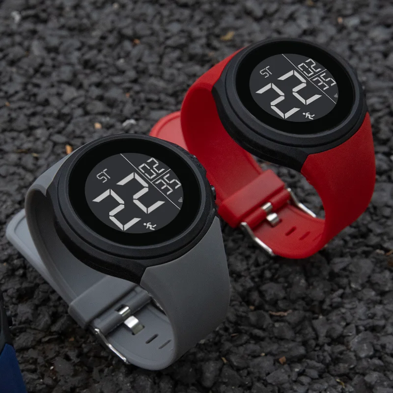 Men's High-end Sports Watch Stopwatch Chronograph Alarm Digital Clock ...