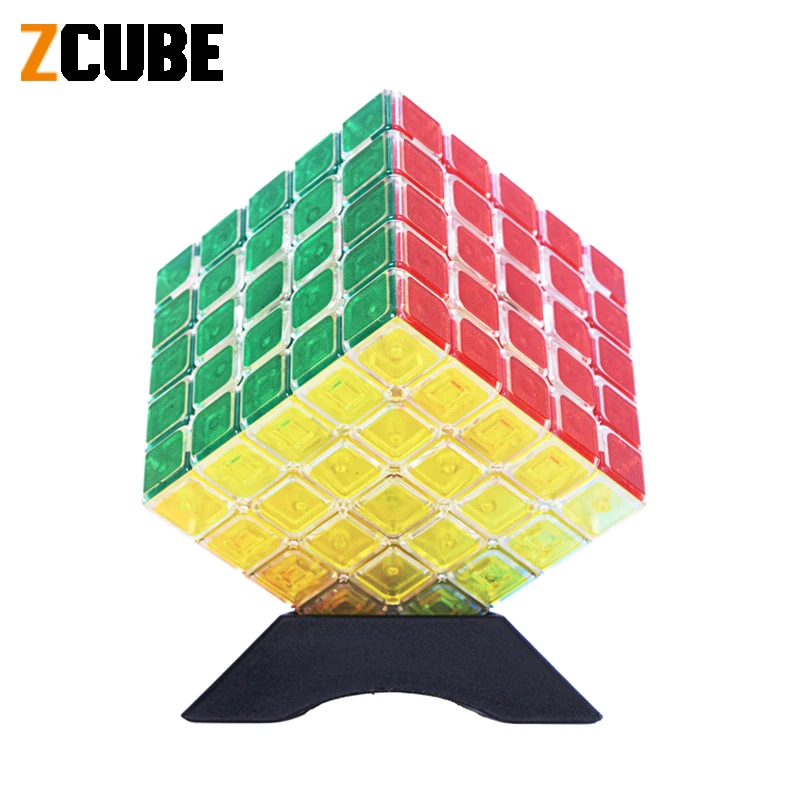 Zcube-Cubo-m-gico-transparente-para-ni-os-rompecabezas-profesional-de-velocidad-regalo-5x5-3x3x3 ...