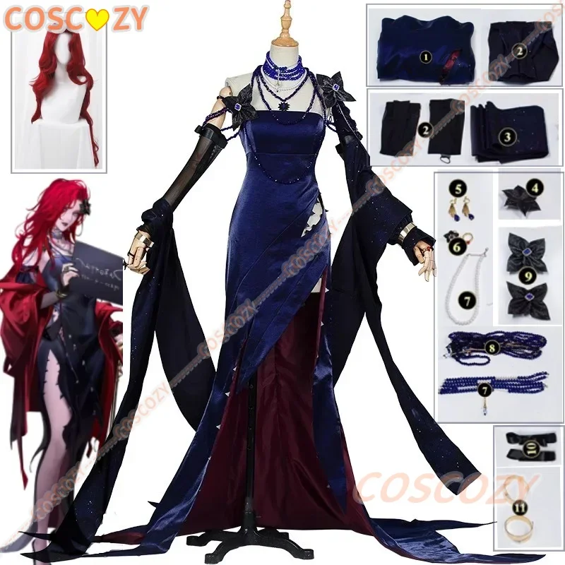 Path-To-Nowhere-Cabernet-Fishtail-Dress-Royal-Sister-Cosplay-Costume ...