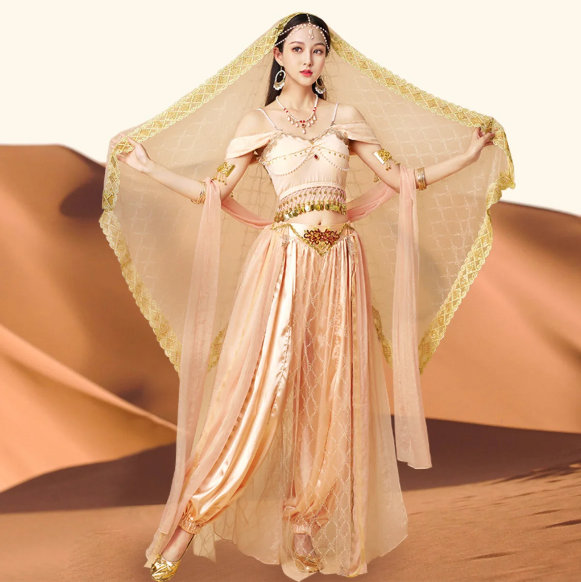 India-Western-Princess-Dance-Belly-Dance-Bollywood-Costume-Cosplay ...