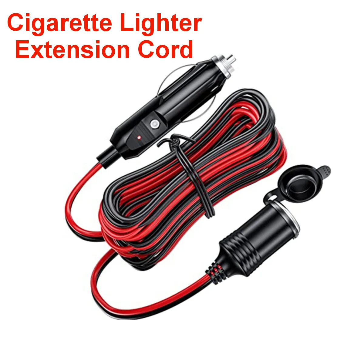 12V-24V-15A-Car-Cigarette-Lighter-Extension-Cord-3M-4M-6M-Car-Splitter ...