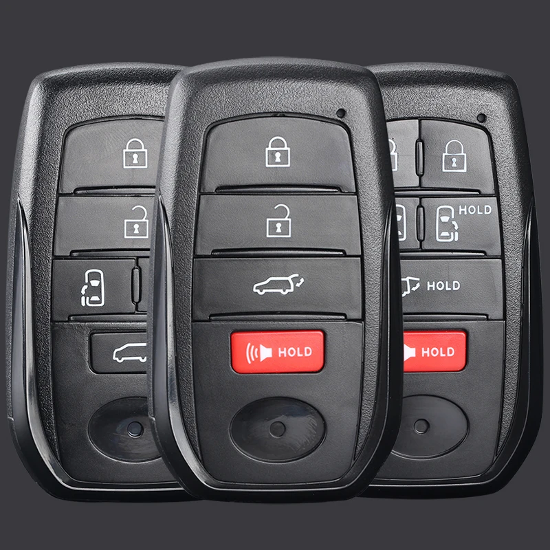 Suitable-for-Toyota-Alphard-Sienna-4-5-6-Buttons-Car-Smart-Remote ...