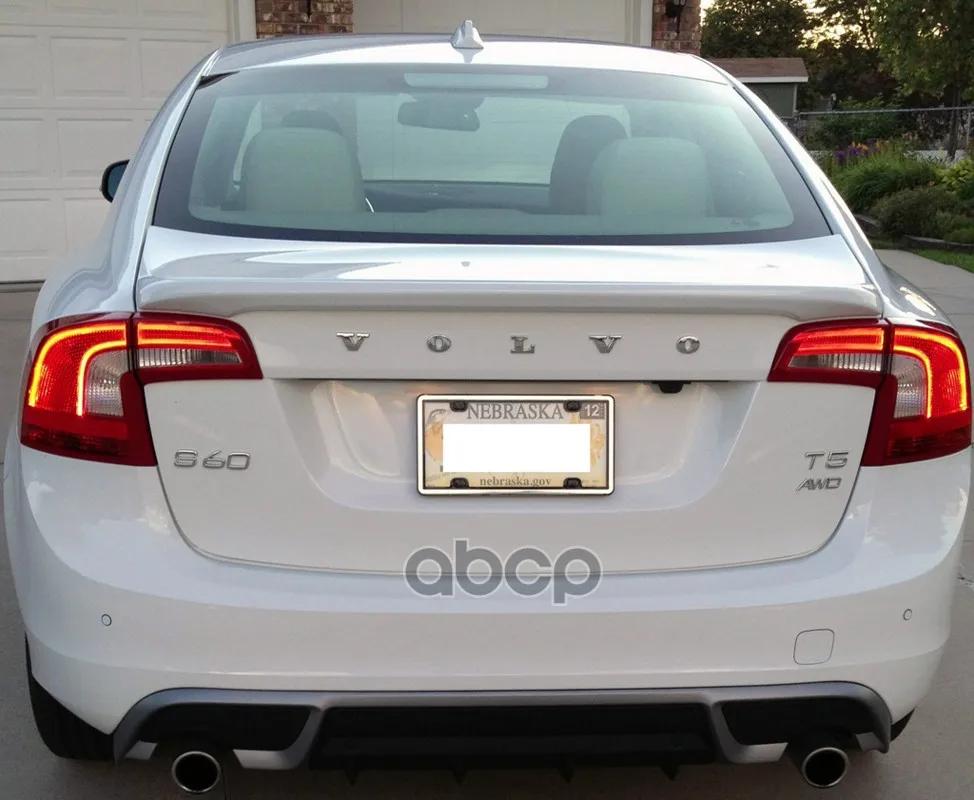 Alerón de parachoques trasero S60, V60, R DESIGN, Volvo art Abrazadera ...