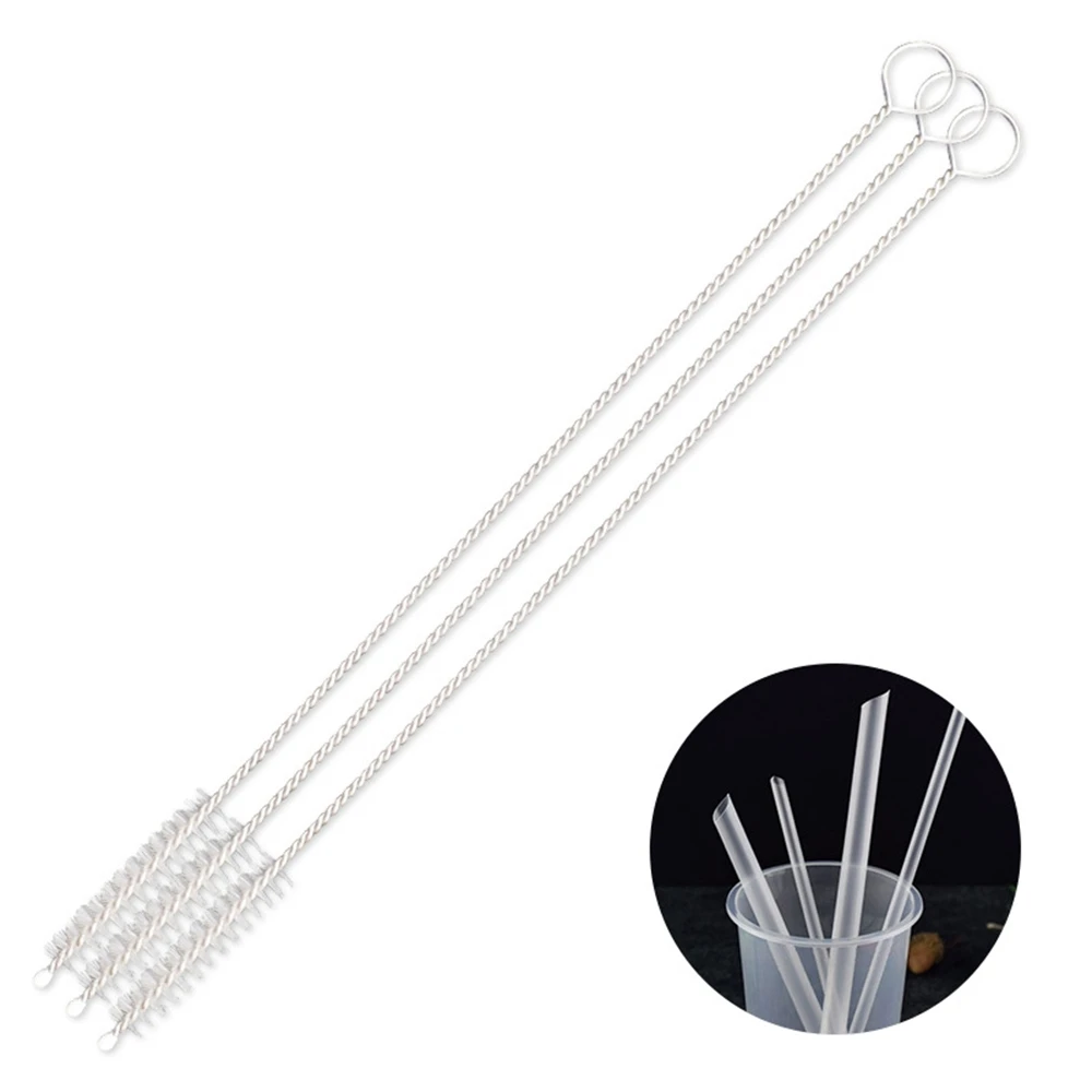 200pcs 8/10/12inches Drinking Straw Cleaning Brush Extra Long Pipe ...